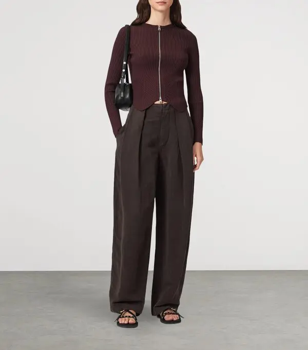 ALLSAINTS Ribbed Cruz Cardigan