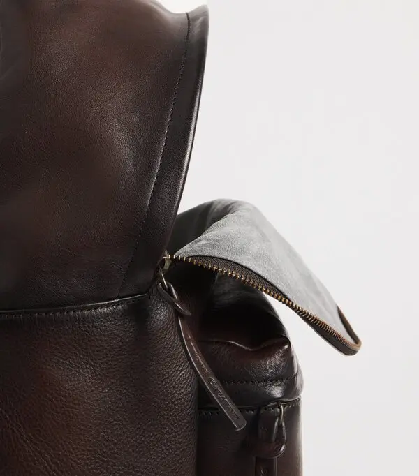 Officine Creative Leather Pack Backpack