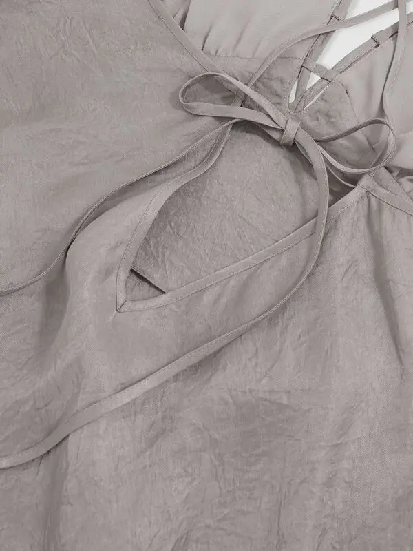 REISS Tie Back Slip Dress