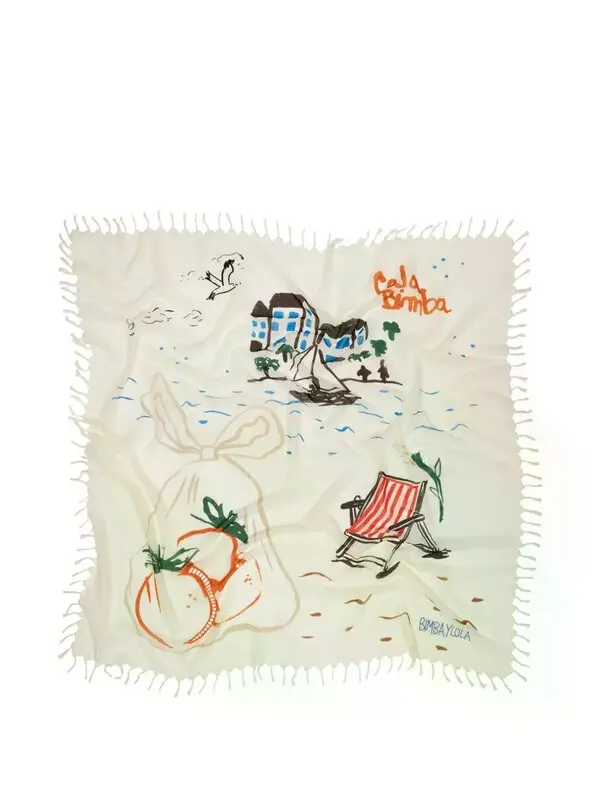 Bimba Y Lola Bone Cala Bimba Shawl