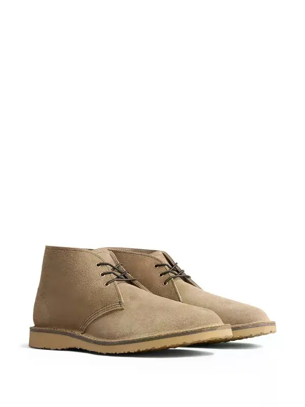 Red Wing Suede Lace-up Boots