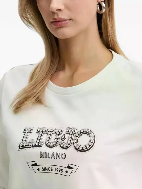 Liu Jo Embellished Graphic Sweatshirt