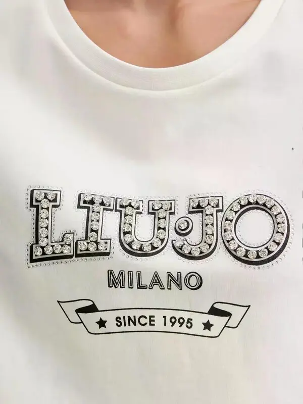 Liu Jo Embellished Graphic Sweatshirt