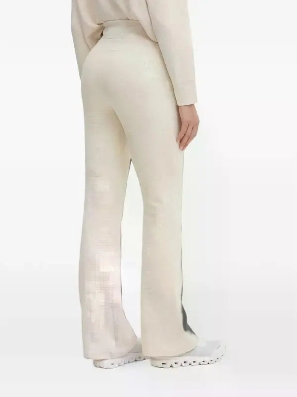 Dkny Elasticated-waist Flared Track Pants
