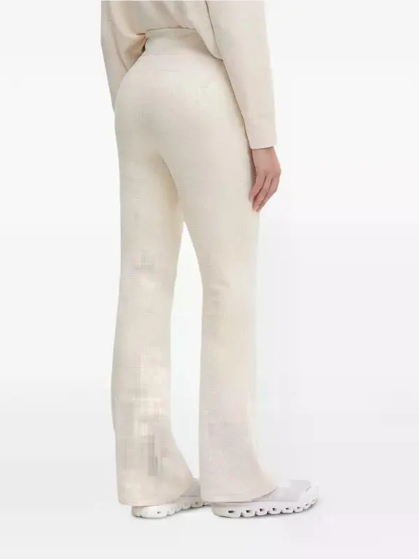 Dkny Flared Track Pants With Elasticated Waist