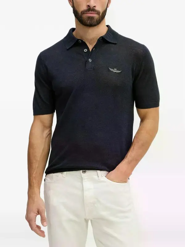 AERONAUTICA MILITARE Button-up Polo Shirt