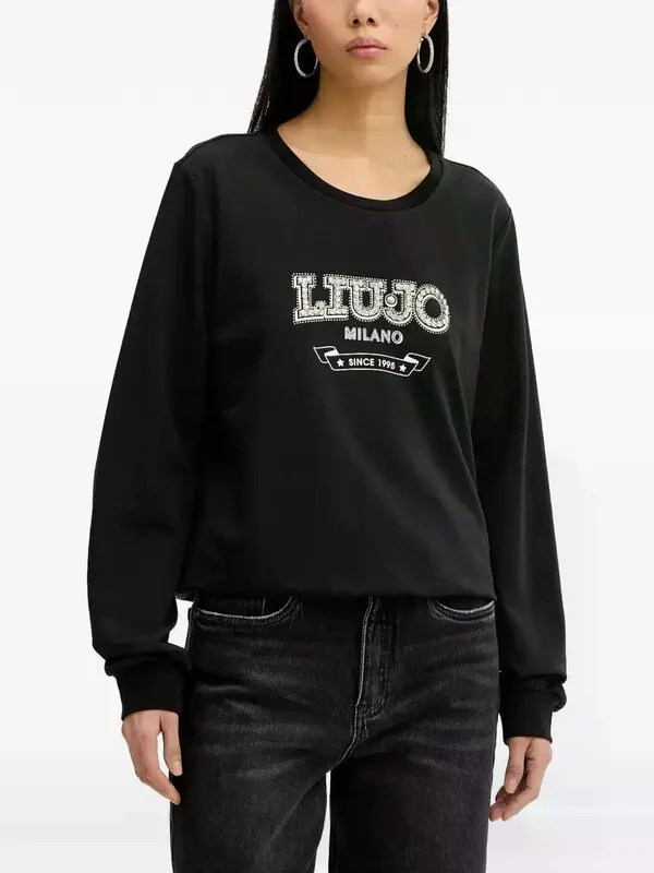 Liu Jo Logo Top - Black