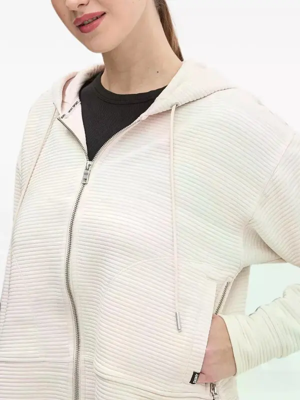 Dkny Ribbed Hoodie