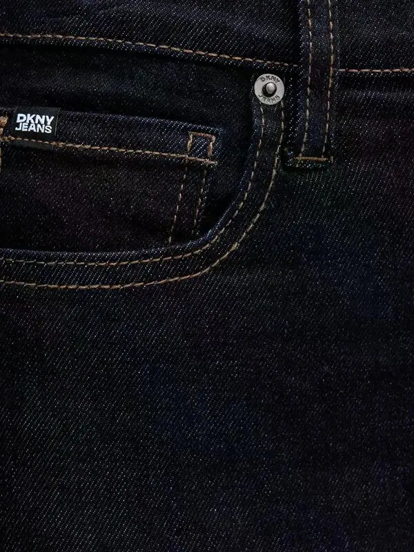 Dkny Flared High-waisted Jeans