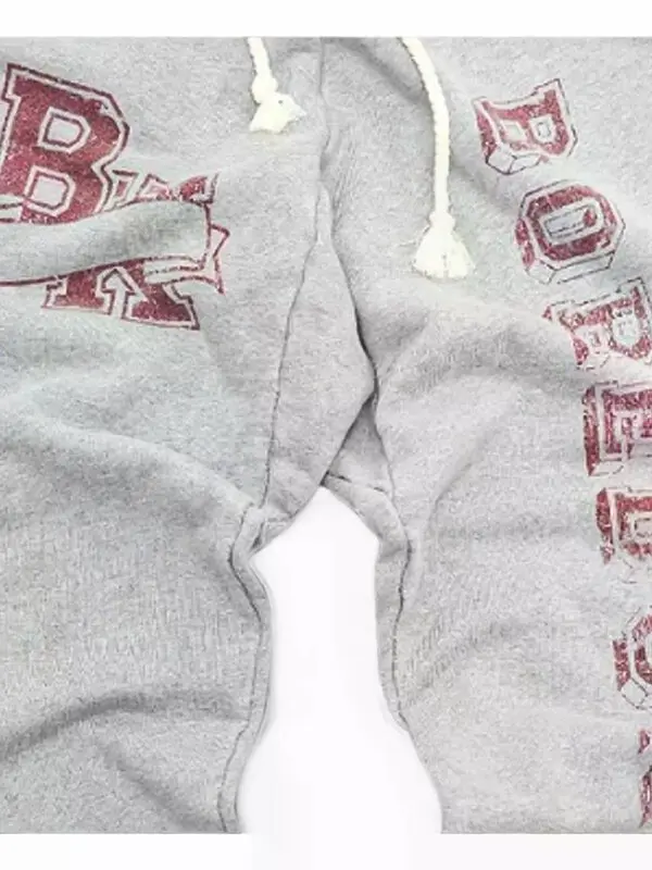 BOREDOM KILLS Collegiate Logo-print Track Pants