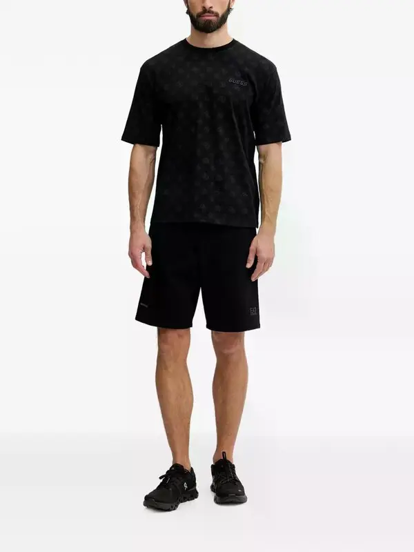 EA7 Logo-print Shorts