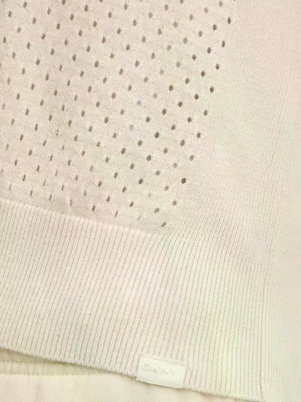 Dkny Perforated V-neck Vest