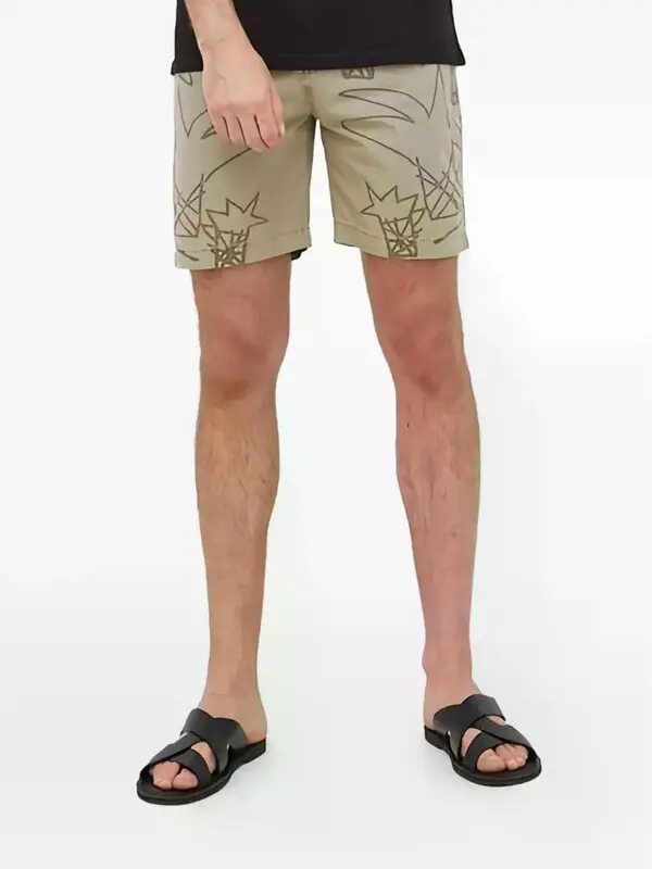 Desigual Graphic Print Shorts