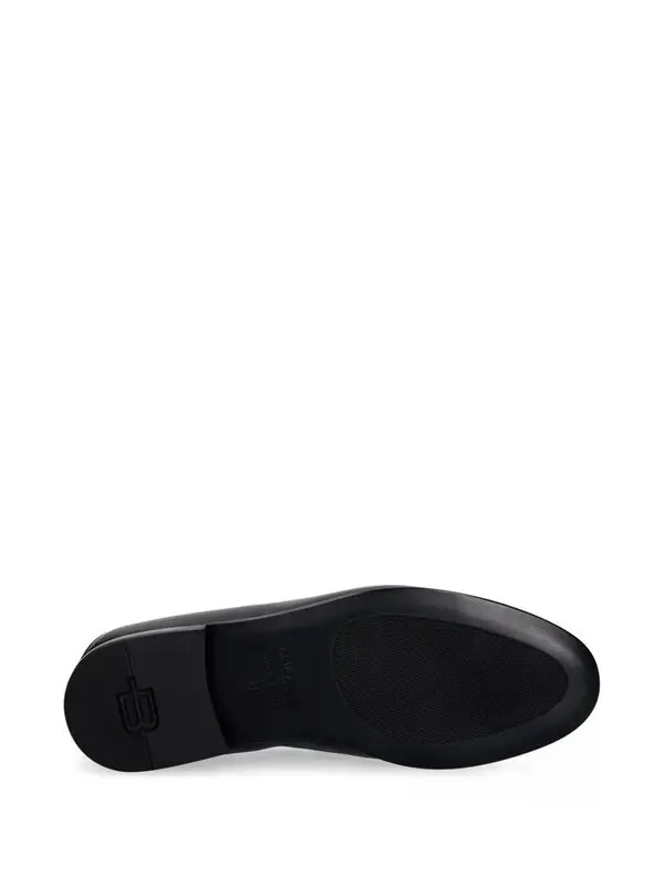 BALDININI Penny-strap Almond-toe Loafers