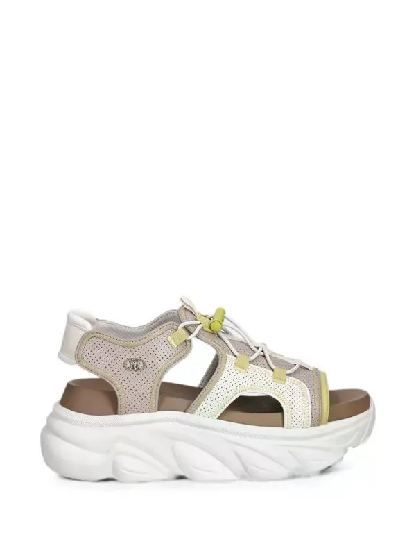 Liu Jo Perforated Drawstring Sandals