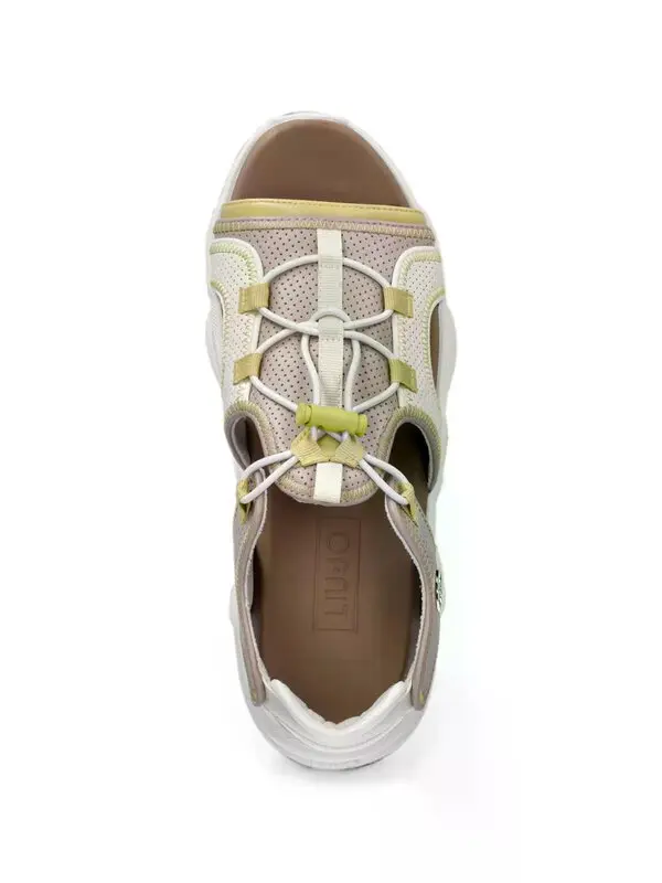 Liu Jo Perforated Drawstring Sandals