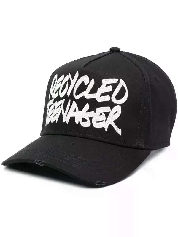 Dsquared2 Slogan-print Cotton Cap