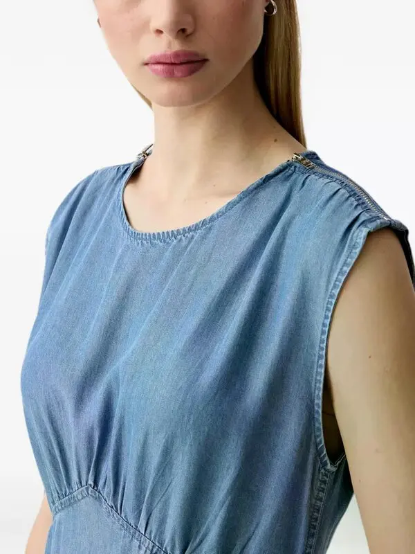 Dkny Ruffled Midi Dress