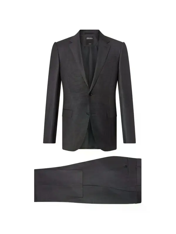 Zegna Dark Trofeo Selection Wool Suit