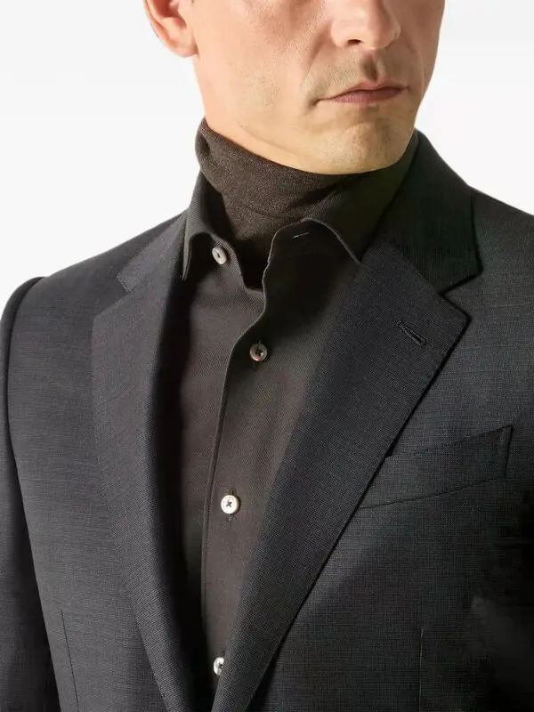 Zegna Dark Trofeo Selection Wool Suit