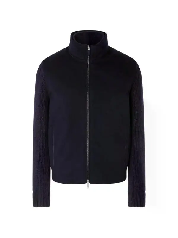 Zegna Oasi Cashmere Zip-through Cardigan - Blue