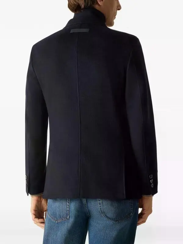 Zegna Navy Oasi Cashmere Jacket