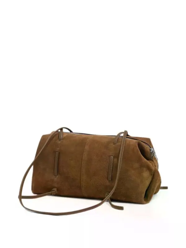 Bimba Y Lola Suede Lolita Bag - Brown