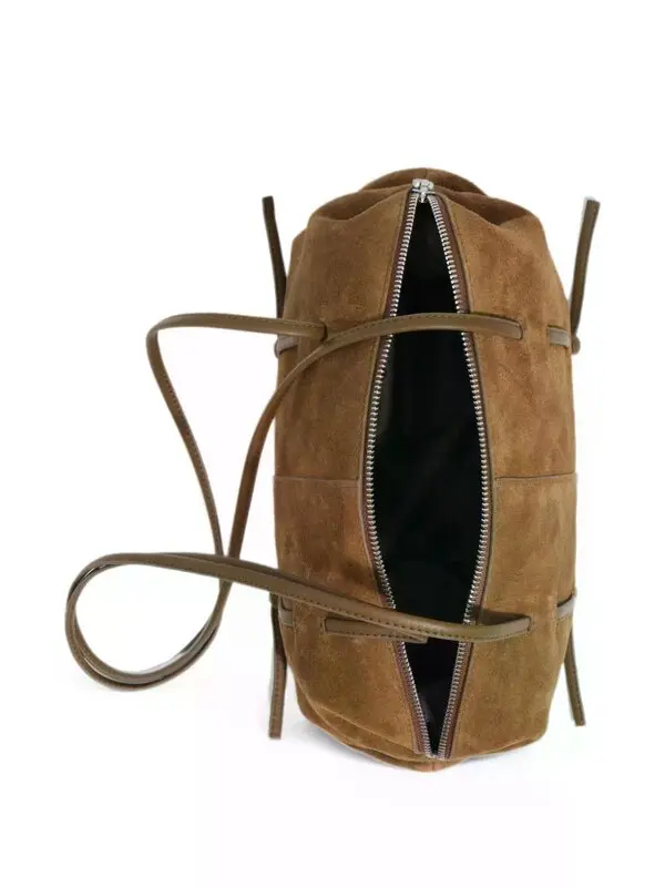 Bimba Y Lola Suede Lolita Bag - Brown