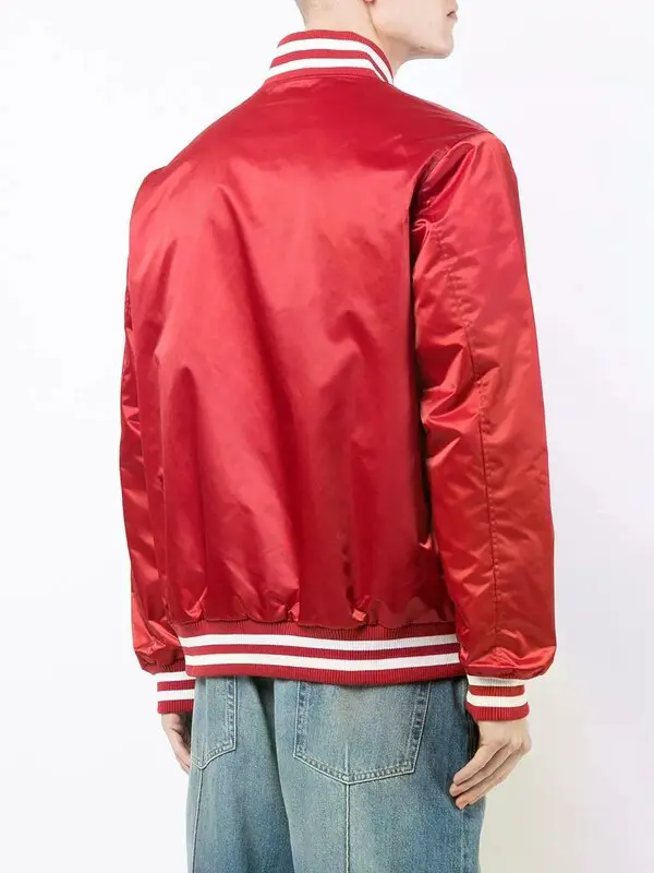 A BATHING APE Logo-patch Bomber Jacket