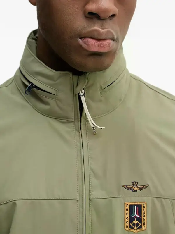 AERONAUTICA MILITARE Logo-patch Hooded Jacket