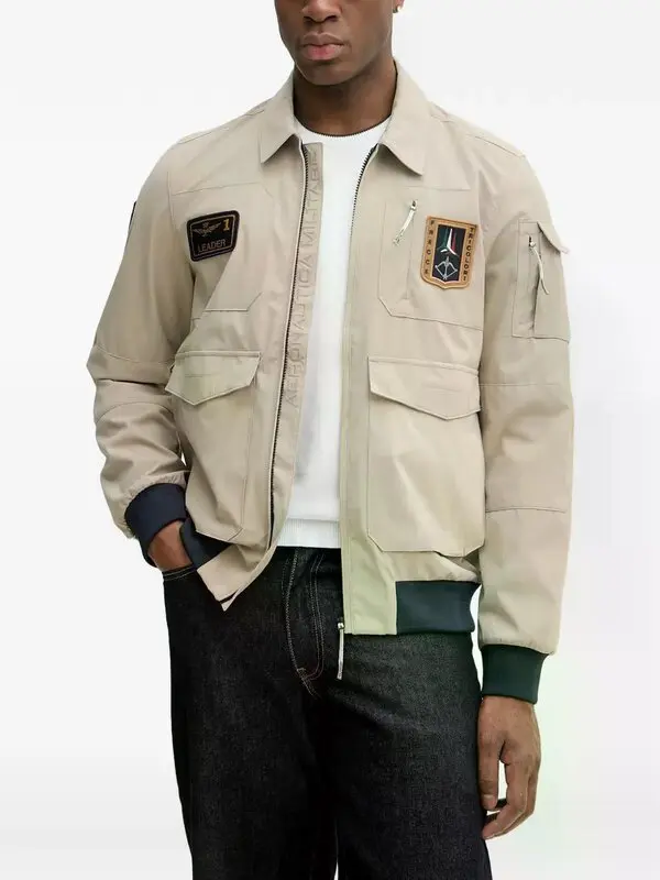 AERONAUTICA MILITARE Patch-detail Mlitary Jacket