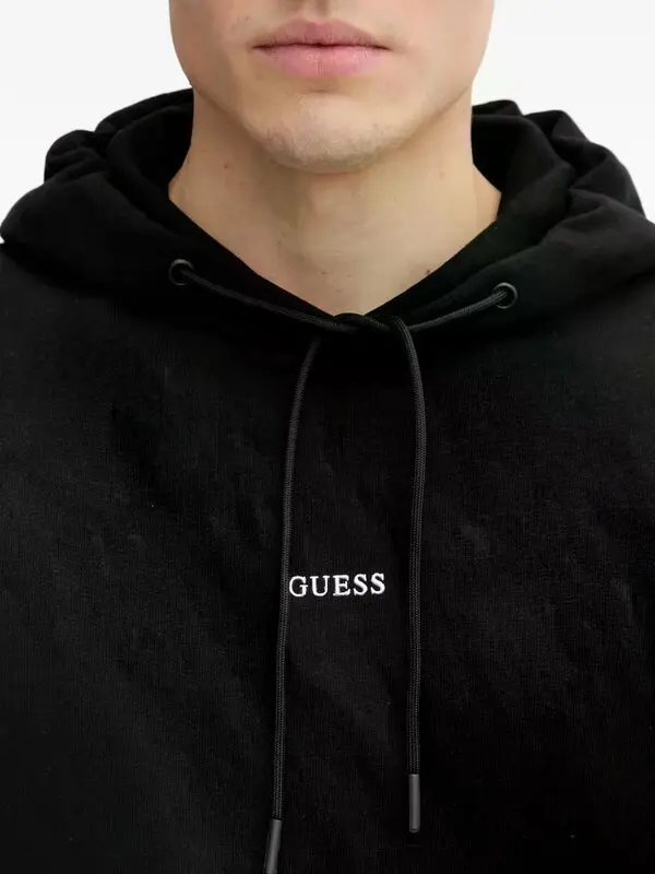 Guess Logo-print Drawstring Hoodie