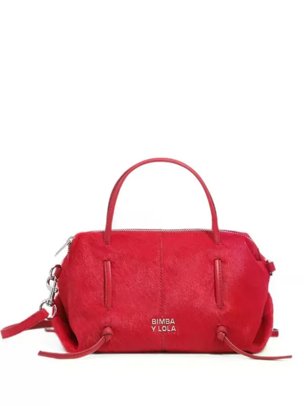 Bimba Y Lola Mini Lava Fur Lolita Bag - Red