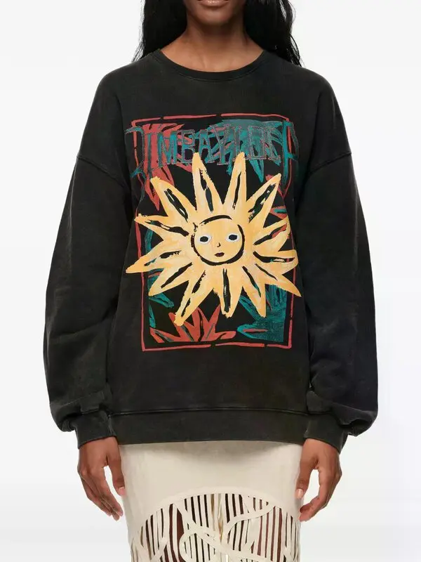 Bimba Y Lola Logo Sun Sweatshirt