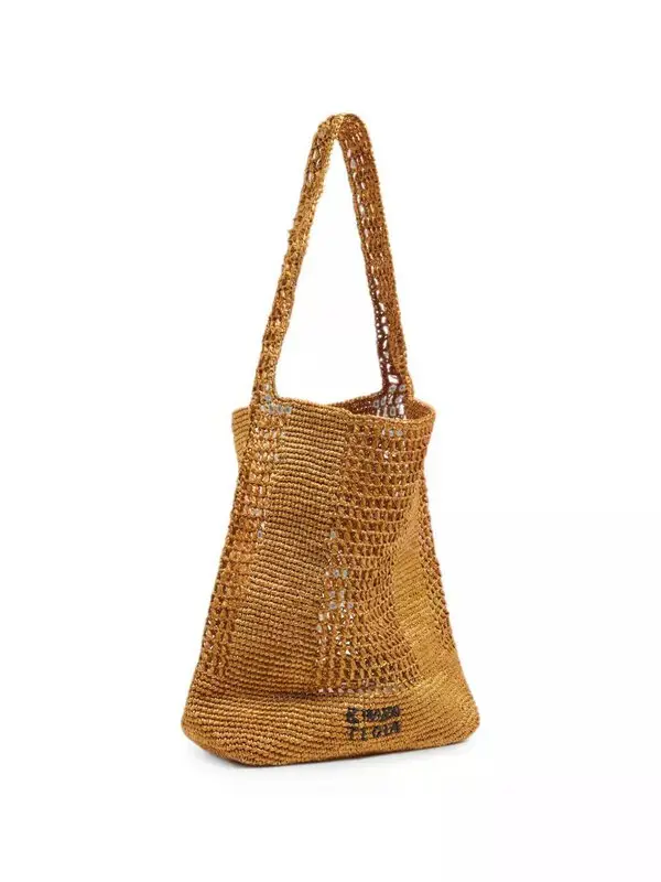 Bimba Y Lola Large Gold Shoulder Bag