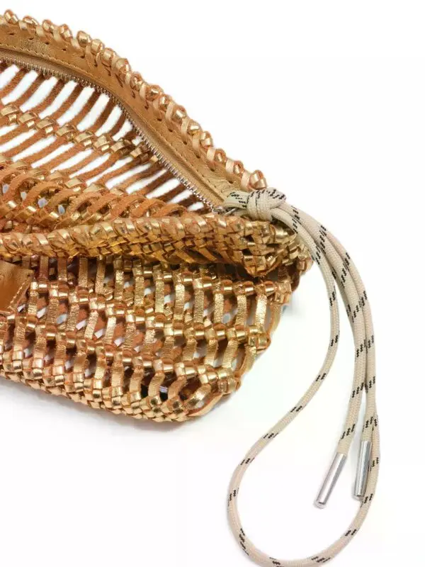 Bimba Y Lola Plaited Leather Handbag