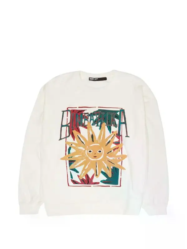 Bimba Y Lola Sun Logo Sweatshirt