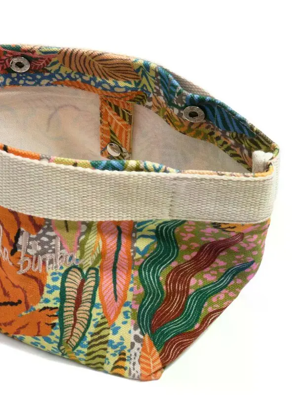 Bimba Y Lola Large Wild Cotton Beach Bag