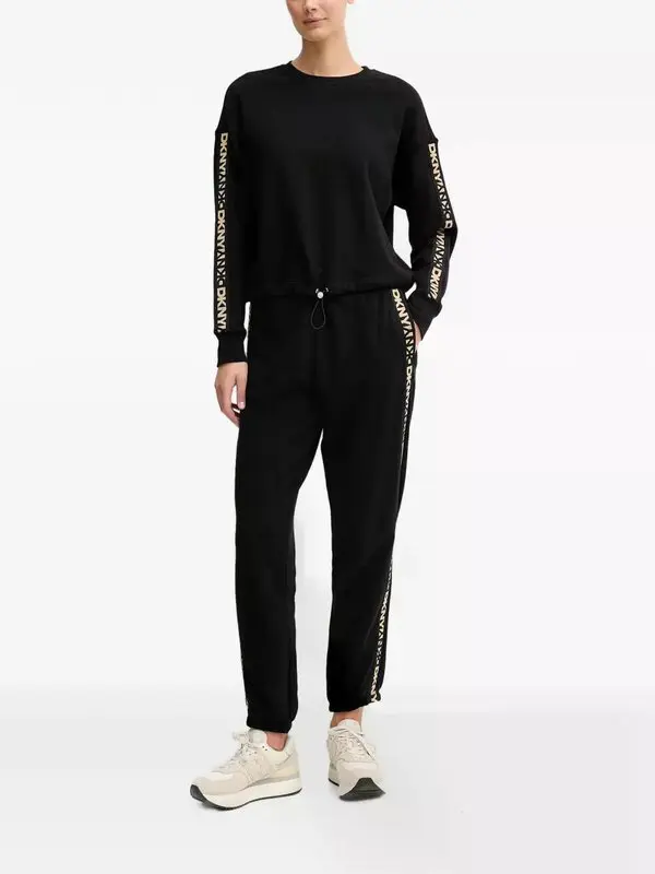 Dkny Logo Drawstring Sweatshirt