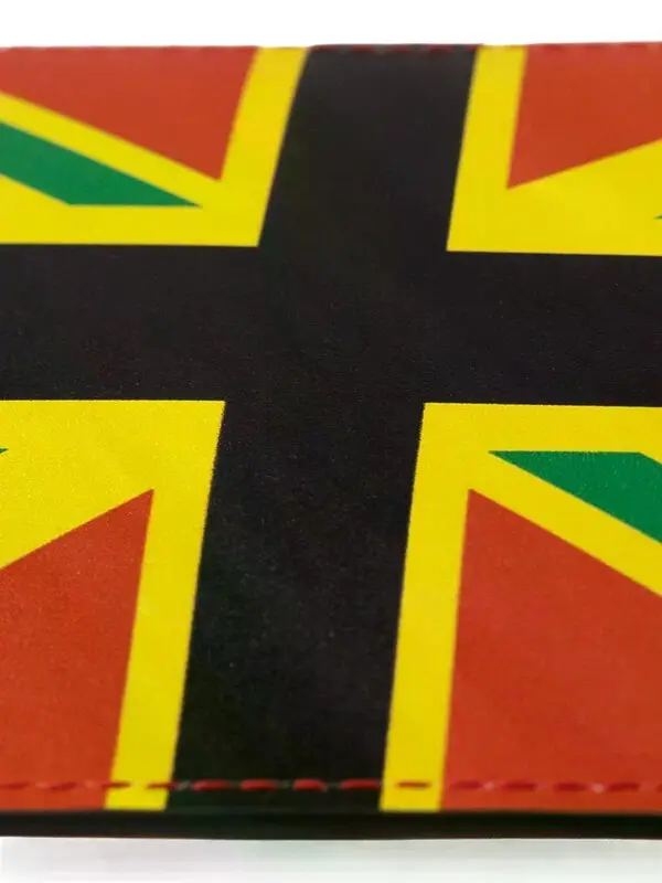 DENIM TEARS X Comme Des Garçons Union Jack Zip-around Wallet