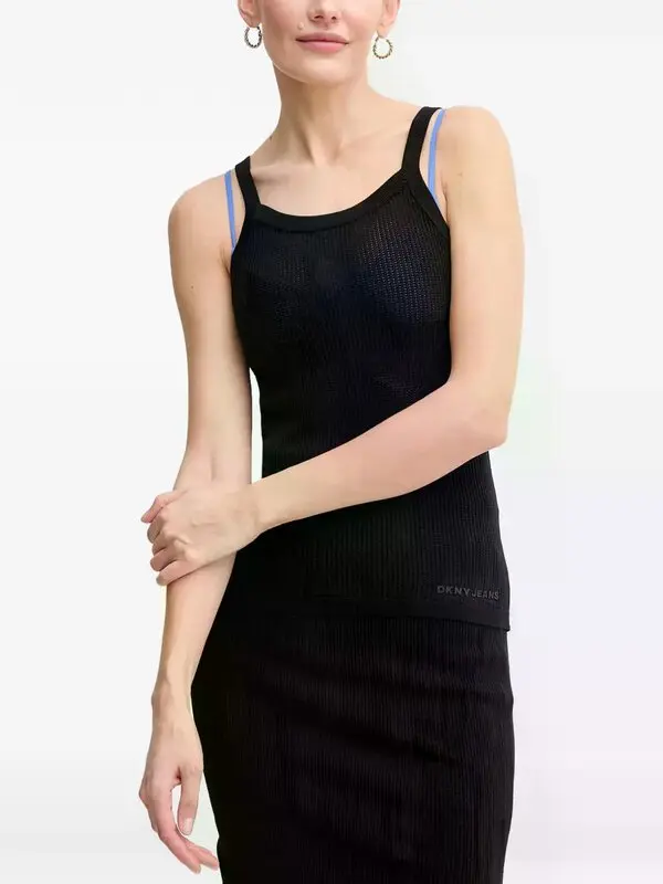 Dkny Ribbed Tank Top