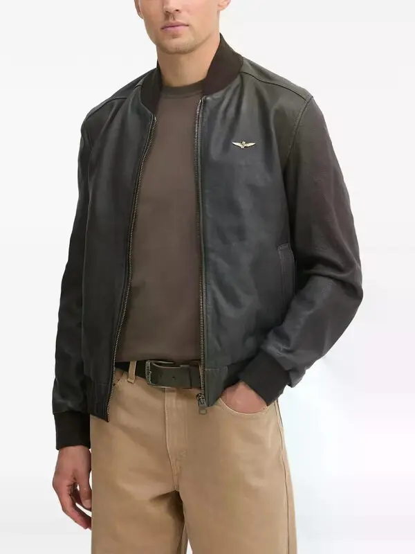 AERONAUTICA MILITARE Logo-plaque Jacket