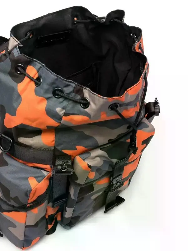 Dsquared2 Ceresio 9 Camouflage-print Backpack