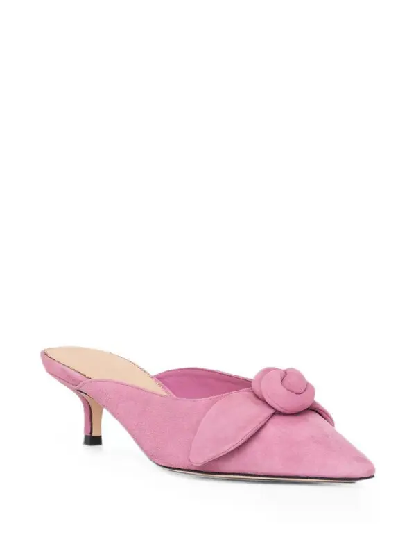 Cinq À Sept Layla Heeled Mules - Pink