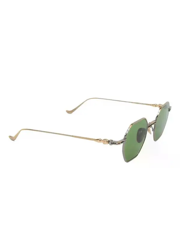 Chrome Hearts Geometric Frame Sunglasses