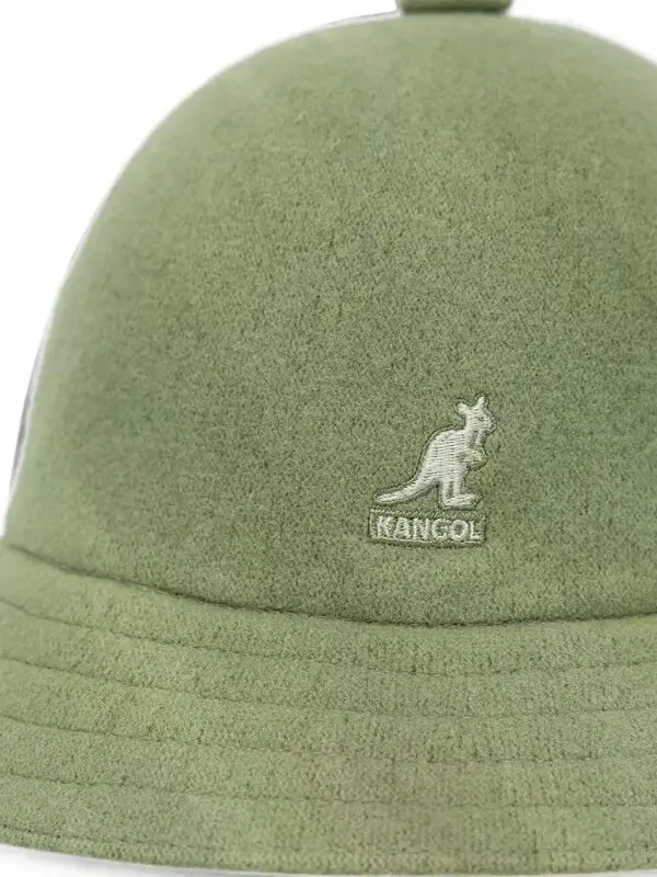 KANGOL Logo-embroidered Bucket Hat