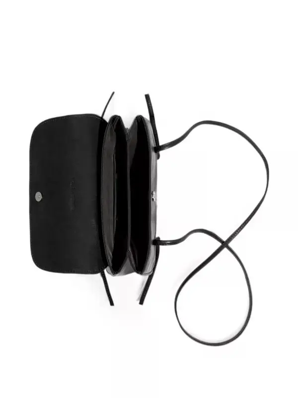 Bimba Y Lola Leather Mini Flap Bag