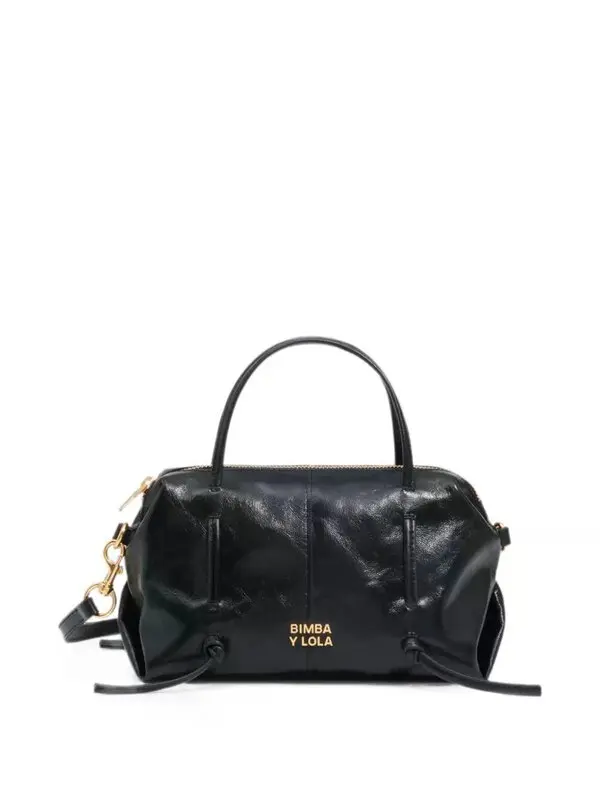 Bimba Y Lola Mini Leather Lolita Bag - Black