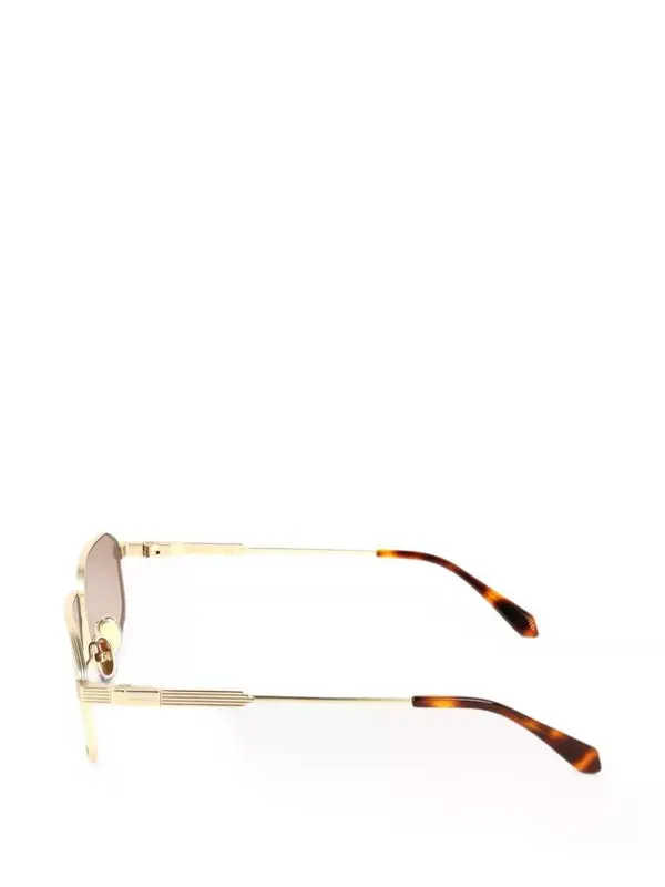 FERRAGAMO Geometric-frame Sunglasses
