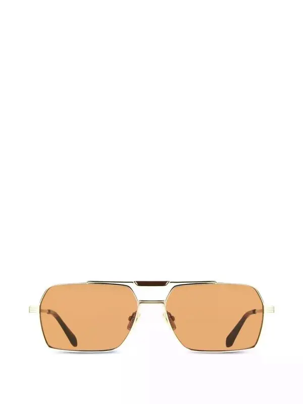 FERRAGAMO Geometric-frame Sunglasses